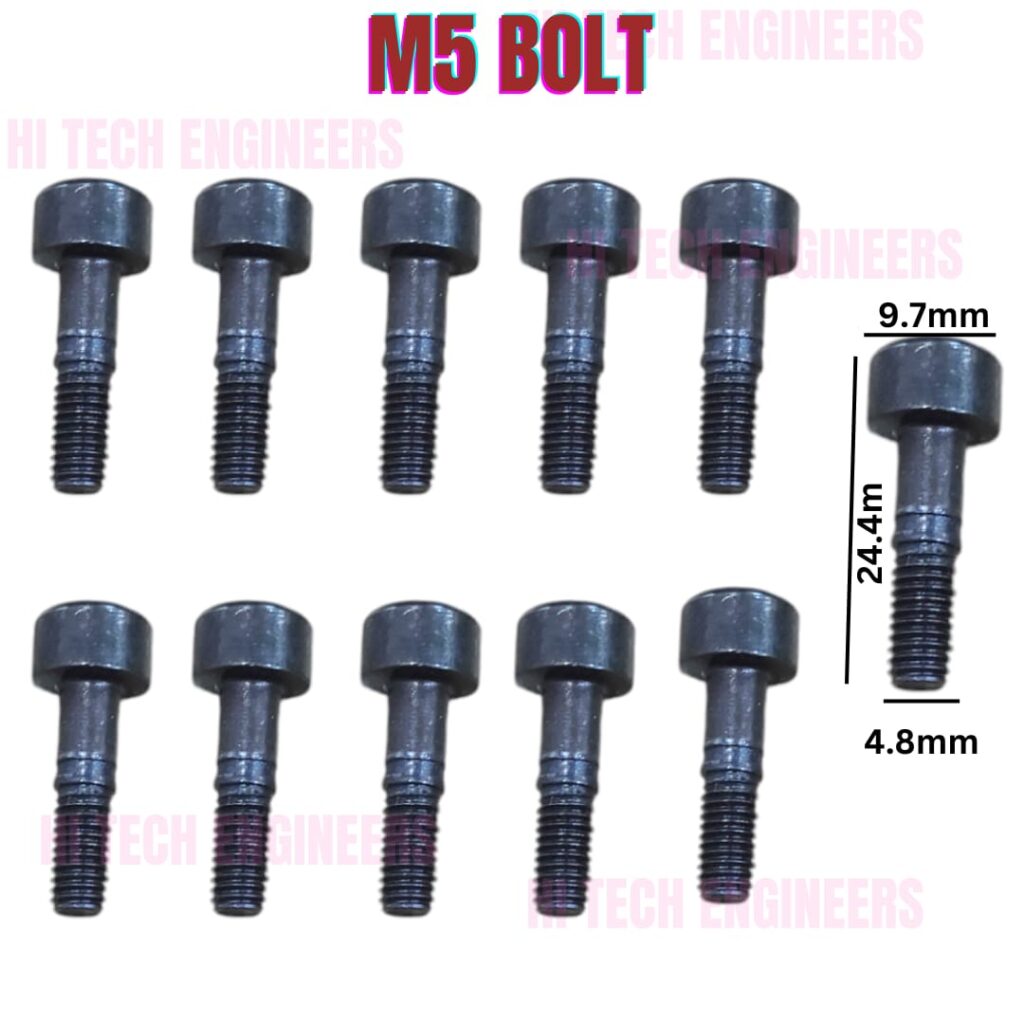 Clamp screw M5 BOLT (Pack of 10pcs) - CNC Tool Spares